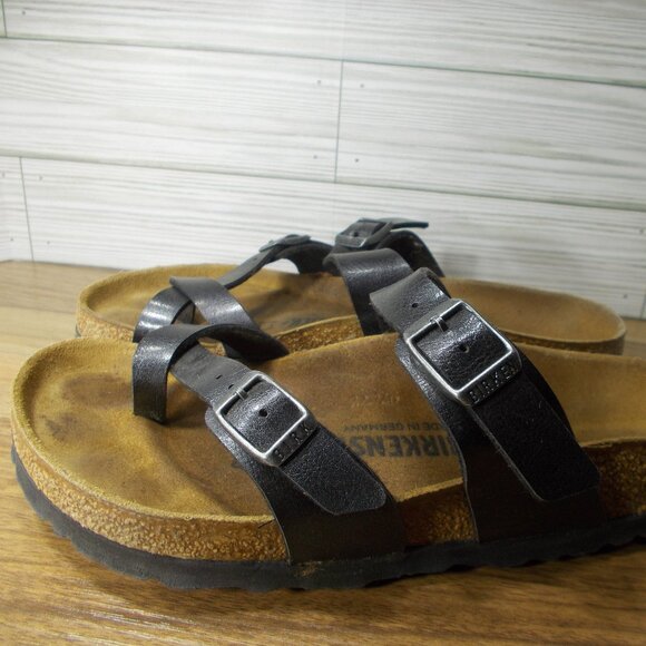 Birkenstock | Shoes | Birkenstock Womens Mayari Size 555 Toe Loop Dbl ...